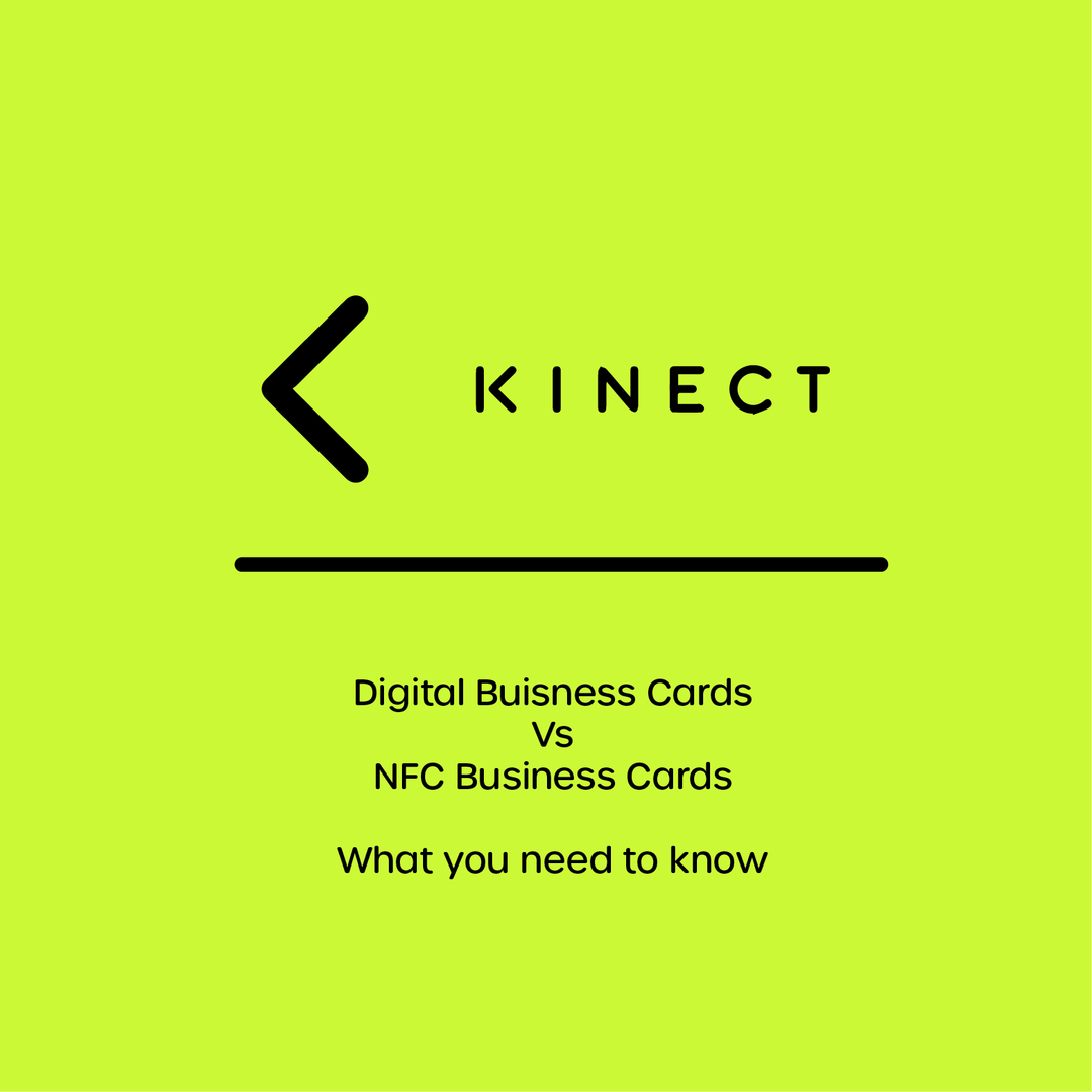 Business Card with NFC | Learn More | Kinect Card