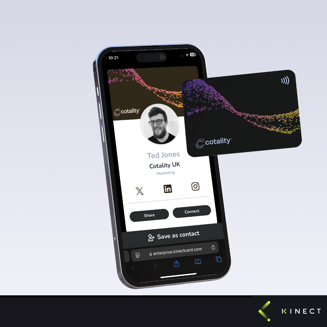 Digital Business Cards | Free UK Shipping + 20% Off Today | Kinect Card